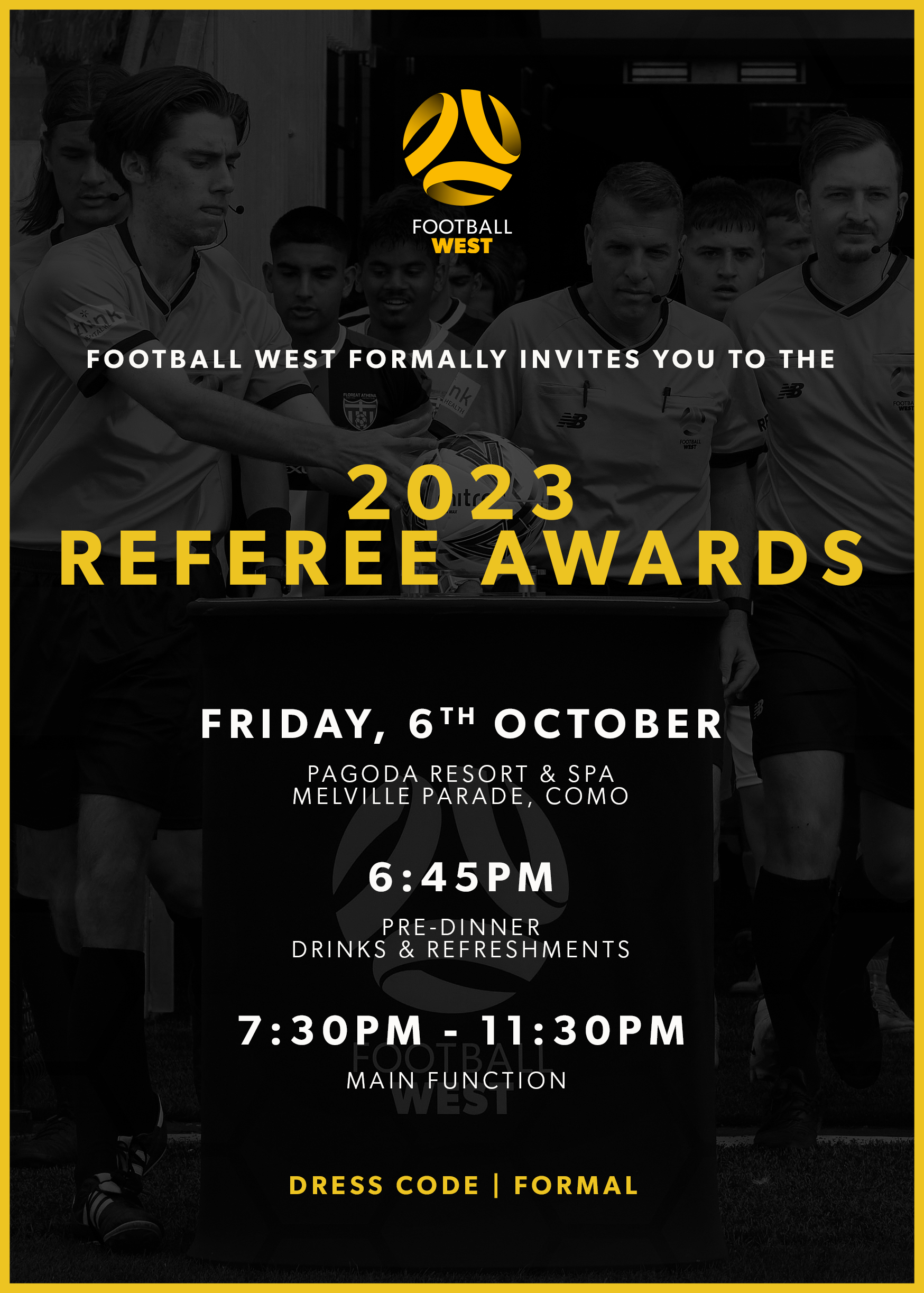 2023 Football West Referee Awards - Forms | Football West
